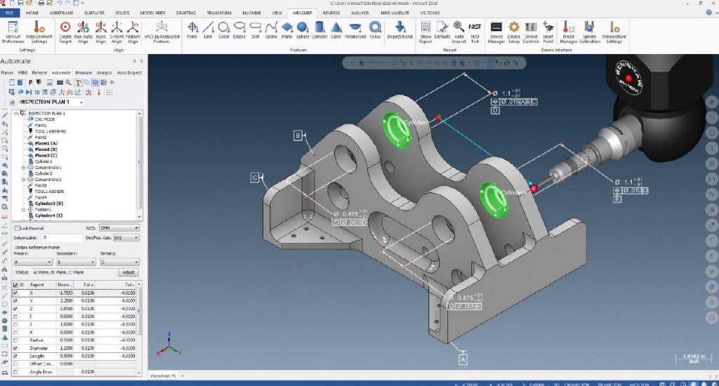 New Verisurf 2018 Software - 3D Metrology Software, Training and CMMs