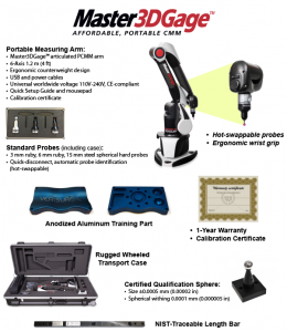 Master3DGage - 3D Metrology Software, Training and CMMs