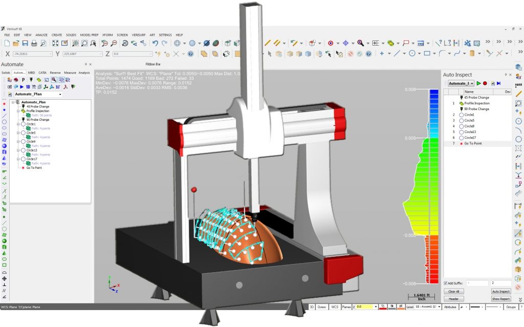 New Verisurf X8 Automates Quality Inspection - 3D Metrology Software ...