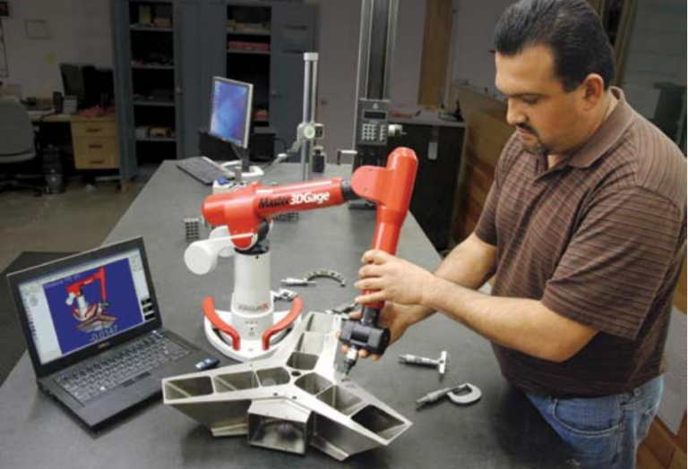 Portable CMMs Go to Inspection Source - 3D Metrology Software, Training ...